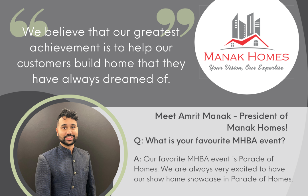 MHBA Monthly Member Profile: September (Manak Homes) - Manitoba Home ...