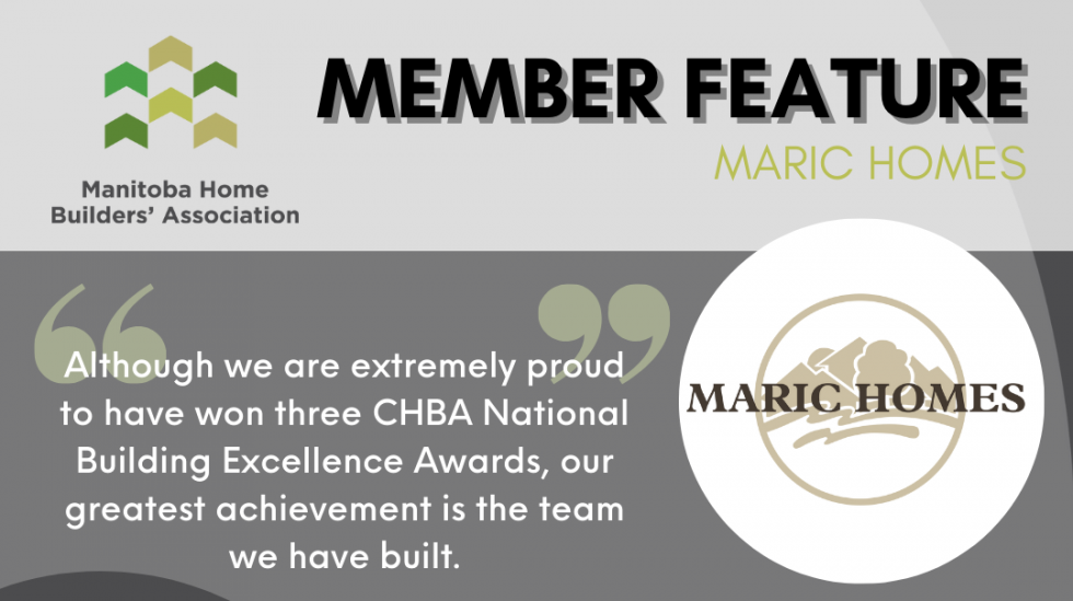 MHBA Monthly Member Profile: March (Maric Homes) - Manitoba Home ...